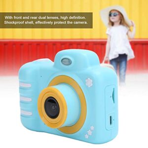 Eulbevoli Children Camera, Environmental Protection Material Lightweight Kids Camera for Children on Children's Day (Blue, Pisa Leaning Tower Type)