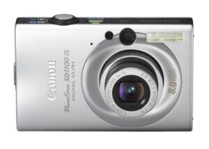 canon powershot sd1100is 8mp digital camera with 3x optical image stabilized zoom (silver)