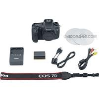 Canon EOS-7D Digital SLR Camera Body, 18.Megapixels - Refurbished