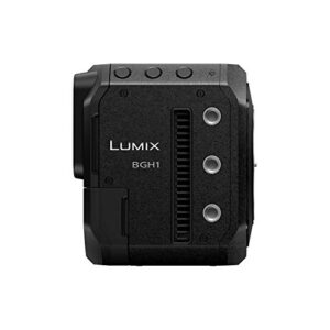 Panasonic LUMIX BGH1 Cinema 4K Box Camera, Micro Four Thirds with Livestreaming (DC-BGH1), Black