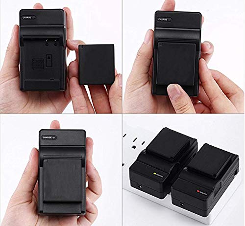 Battery Charger for Sony Alpha ILCE-7, ILCE-7M2, ILCE-7R, ILCE-7RM2, ILCE-7S, ILCE-7SM2, ILCE-6300L, ILCE-6300M, ILCE-6400L, ILCE-6400M, ILCE-6500M Mirrorless Digital Camera