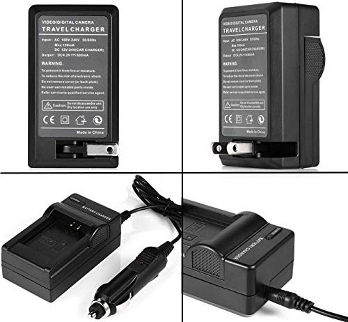 Battery Charger for Sony Alpha ILCE-7, ILCE-7M2, ILCE-7R, ILCE-7RM2, ILCE-7S, ILCE-7SM2, ILCE-6300L, ILCE-6300M, ILCE-6400L, ILCE-6400M, ILCE-6500M Mirrorless Digital Camera