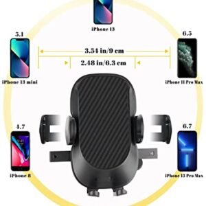 BANBOTU Car Phone Holder Mount - Socket Grips Pop Cradles Friendly, Hands-Free 360° Rotatable & Anti-Shake Air Vent Mount, Universal Car Phone Holder Compatible with Thick Case & All Mobiles