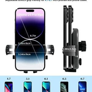 BANBOTU Car Phone Holder Mount - Socket Grips Pop Cradles Friendly, Hands-Free 360° Rotatable & Anti-Shake Air Vent Mount, Universal Car Phone Holder Compatible with Thick Case & All Mobiles