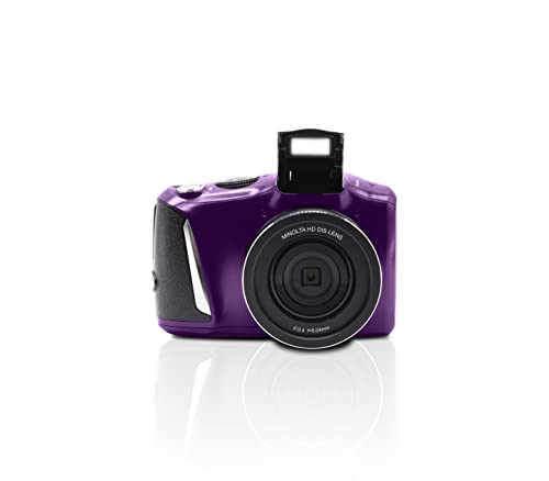 Minolta MND50 48 MP / 4K Ultra HD Digital Camera (Purple)