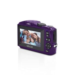 Minolta MND50 48 MP / 4K Ultra HD Digital Camera (Purple)