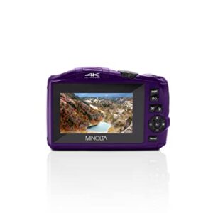 Minolta MND50 48 MP / 4K Ultra HD Digital Camera (Purple)