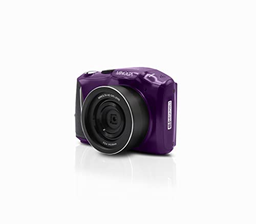 Minolta MND50 48 MP / 4K Ultra HD Digital Camera (Purple)