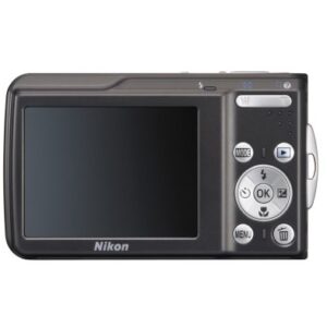 Nikon Coolpix S210 8.0MP Digital Camera with 3x Optical Zoom (Graphite Black) (OLD MODEL)