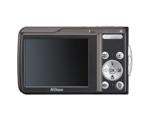 Nikon Coolpix S210 8.0MP Digital Camera with 3x Optical Zoom (Graphite Black) (OLD MODEL)