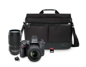 nikon d610 24.3 mp cmos fx-format digital slr camera bundle with 24-85mm and 70-300mm nikkor vr af-s lenses