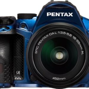 Pentax K-30 Weather-Sealed 16 MP CMOS Digital SLR with 18-55mm Lens (Blue)