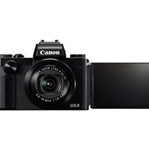 Canon PowerShot G5 X Digital Camera w/ 1 Inch Sensor and Built-in viewfinder - Wi-Fi & NFC Enabled (Black)