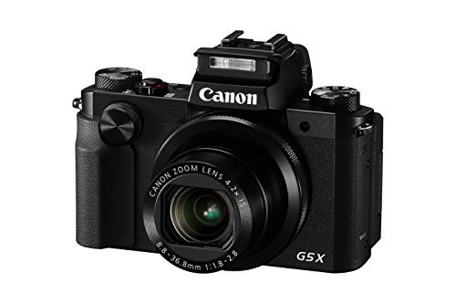 Canon PowerShot G5 X Digital Camera w/ 1 Inch Sensor and Built-in viewfinder - Wi-Fi & NFC Enabled (Black)