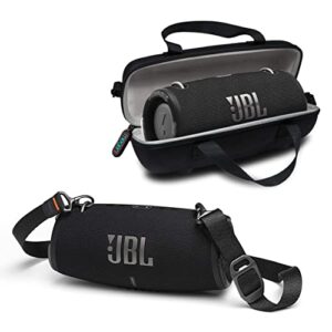 jbl xtreme 3 portable bluetooth speaker – powerful sound & deep bass – ip67 waterproof – pair with multiple speakers – wireless bluetooth speaker bundle with megen protective hardshell case (black)