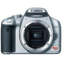 canon digital rebel xsi 12mp digital slr camera (silver body only)