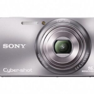 Sony Cyber-Shot DSC-W570 16.1 MP Digital Still Camera with Carl Zeiss Vario-Tessar 5x Wide-Angle Optical Zoom Lens and 2.7-inch LCD (Silver) (OLD MODEL)