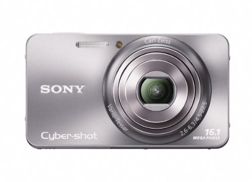 Sony Cyber-Shot DSC-W570 16.1 MP Digital Still Camera with Carl Zeiss Vario-Tessar 5x Wide-Angle Optical Zoom Lens and 2.7-inch LCD (Silver) (OLD MODEL)