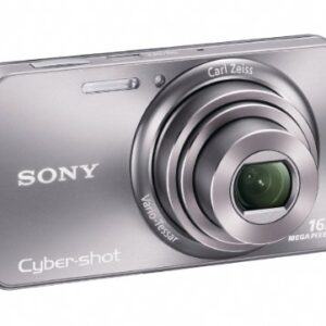 Sony Cyber-Shot DSC-W570 16.1 MP Digital Still Camera with Carl Zeiss Vario-Tessar 5x Wide-Angle Optical Zoom Lens and 2.7-inch LCD (Silver) (OLD MODEL)