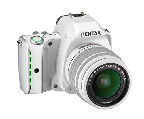 Pentax K-S1 SLR Lens Kit with DA L 18-55 mm Lens (White)