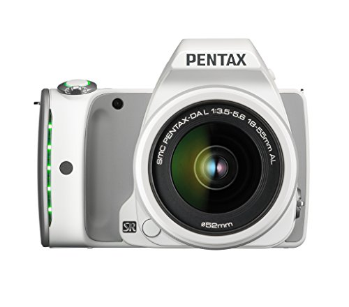 Pentax K-S1 SLR Lens Kit with DA L 18-55 mm Lens (White)