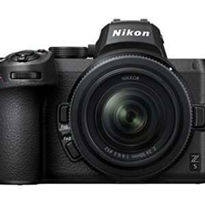 Nikon Z5 + Z 24-50mm + FTZ Kit Mirrorless Camera Kit (273-point Hybrid AF, 5-axis in-Body Optical Image stabilisation, 4K Movies, Dual Card Slots) VOA040K003