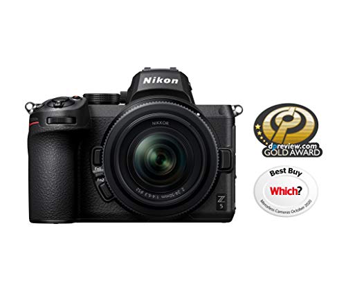 Nikon Z5 + Z 24-50mm + FTZ Kit Mirrorless Camera Kit (273-point Hybrid AF, 5-axis in-Body Optical Image stabilisation, 4K Movies, Dual Card Slots) VOA040K003