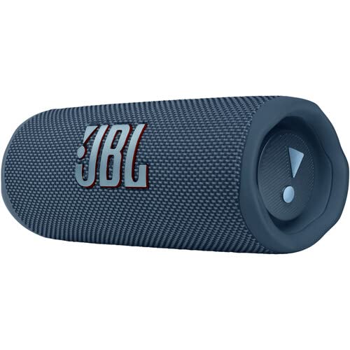 JBL FLIP 6 Portable Wireless Bluetooth IP67 Waterproof Speaker Bundle with Boomph Silicone Protective Case - Blue