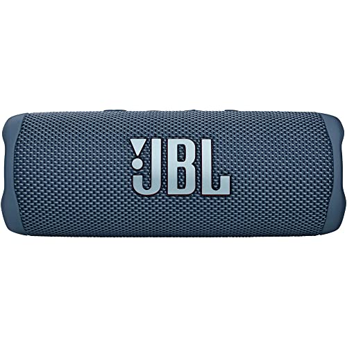 JBL FLIP 6 Portable Wireless Bluetooth IP67 Waterproof Speaker Bundle with Boomph Silicone Protective Case - Blue