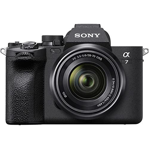 Camera Bundle for Sony a7 IV Full-Frame Mirrorless Camera with FE 28-70mm f/3.5-5.6 OSS Lens and Accessories (128GB, Photo/Video Editing Software, and More) (Renewed)