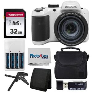 kodak pixpro az405 digital camera + accessories (white)