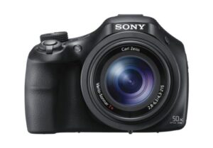 sony hx400v compact digital camera with 50x optical zoom, black