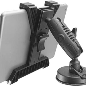 iBOLT Tabdock BizMount -Holder/Mount with suction cup base- for your windshield, Dashboard, or desk - compatible with all 7"-10" Tablets: iPad, Samsung Galaxy Tab, Google Nexus