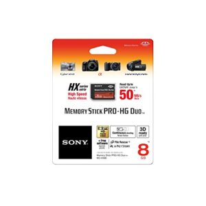 Sony 8 GB PRO-HG Duo HX Memory Stick MSHX8B (Black)