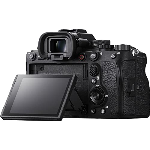 Sony a1 Mirrorless Camera (ILCE-1/B) + 64GB Memory Card + Bag + NP-FZ100 Compatible Battery + Corel Photo Software + Flex Tripod + Hand Strap + Memory Wallet + Cap Keeper + Cleaning Kit + HDMI Cable