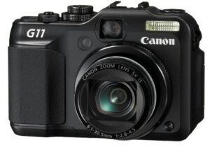 canon powershot g11 10mp digital camera with 5x wide angle optical stabilized zoom and 2.8-inch articulating lcd