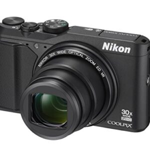 Nikon COOLPIX S9900 Digital Camera with 30x Optical Zoom and Built-In Wi-Fi (Black)