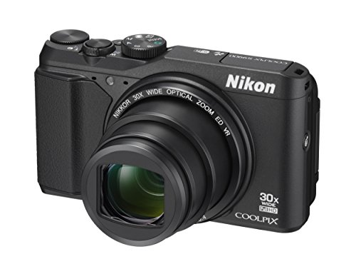 Nikon COOLPIX S9900 Digital Camera with 30x Optical Zoom and Built-In Wi-Fi (Black)