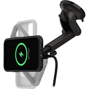 OtterBox Wireless Charger Dash & Windshield Mount for MagSafe - BLACK