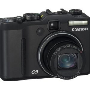 Canon PowerShot G9 12.1MP Digital Camera with 6x Optical Image Stabilized Zoom