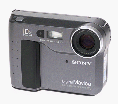 Sony MVC-FD73 0.3MP Mavica Digital Camera w/ 10x Optical Zoom