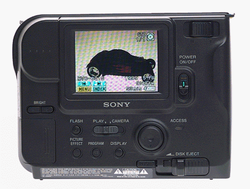 Sony MVC-FD73 0.3MP Mavica Digital Camera w/ 10x Optical Zoom