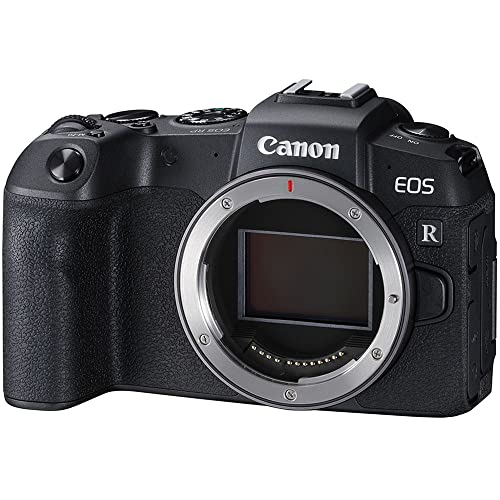 EOS RP Mirrorless Digital Camera (Body Only) with LED Light and 128Gb Additional Memory & More