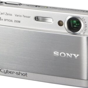 Sony Cybershot DSC-T70 8.1MP Digital Camera with 3x Optical Zoom with Super Steady Shot Image Stabilization (Silver)