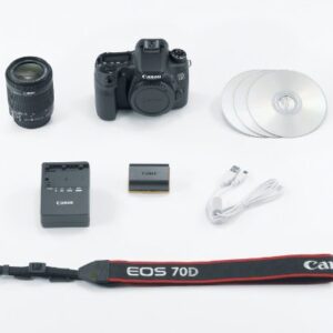 Canon EOS 70D Digital SLR Camera with 18-55mm STM Lens