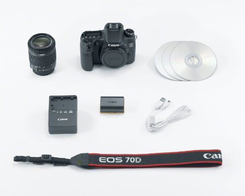 Canon EOS 70D Digital SLR Camera with 18-55mm STM Lens