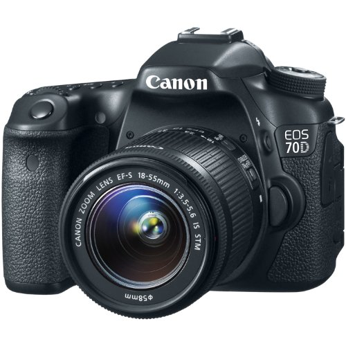 Canon EOS 70D Digital SLR Camera with 18-55mm STM Lens