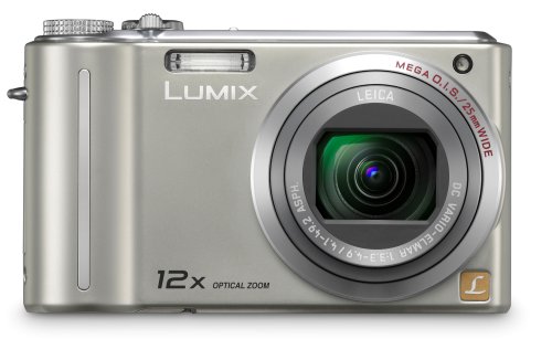 Panasonic Lumix DMC-ZS1 10MP Digital Camera with 12x Wide Angle MEGA Optical Image Stabilized Zoom and 2.7 inch LCD (Silver)