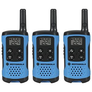 motorola t100tp talkabout radio, 3 pack