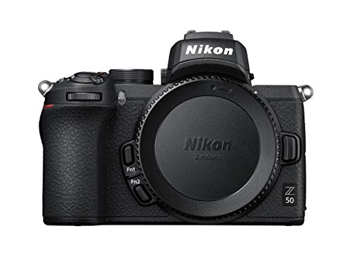 Nikon Z50 Body Mirrorless Camera (209-point Hybrid AF, High Speed Image Processing, 4K UHD Movies, High Resolution LCD Monitor) VOA050AE